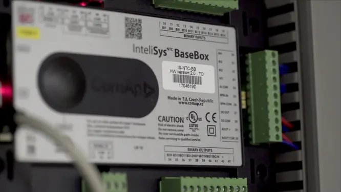 ComAp - CHP for a winery in Germany